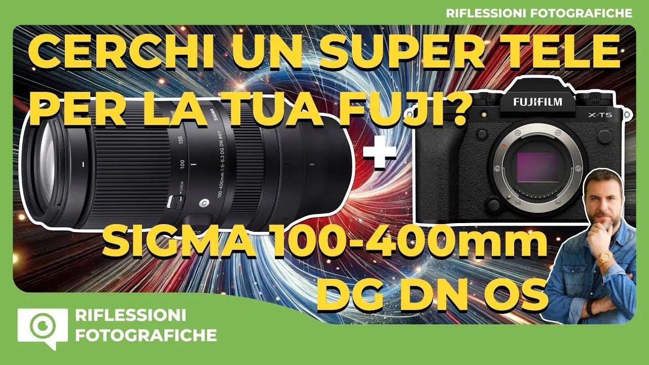 Sigma 100-400mm DG DN OS su FUJI XT5: La Mia Esperienza d'Uso - www.fotografiafineart.it