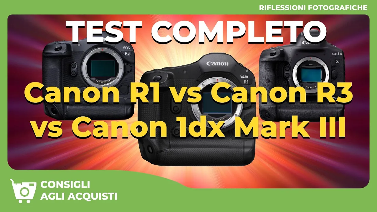 Canon R1 vs R3 vs 1DX Mark III: Qual è la Migliore? Test Completo ...