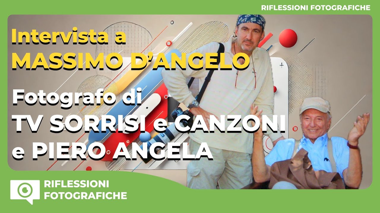 Massimo D'Angelo: da TV Sorrisi e Canzoni a Piero Angela - www.fotografiafineart.it